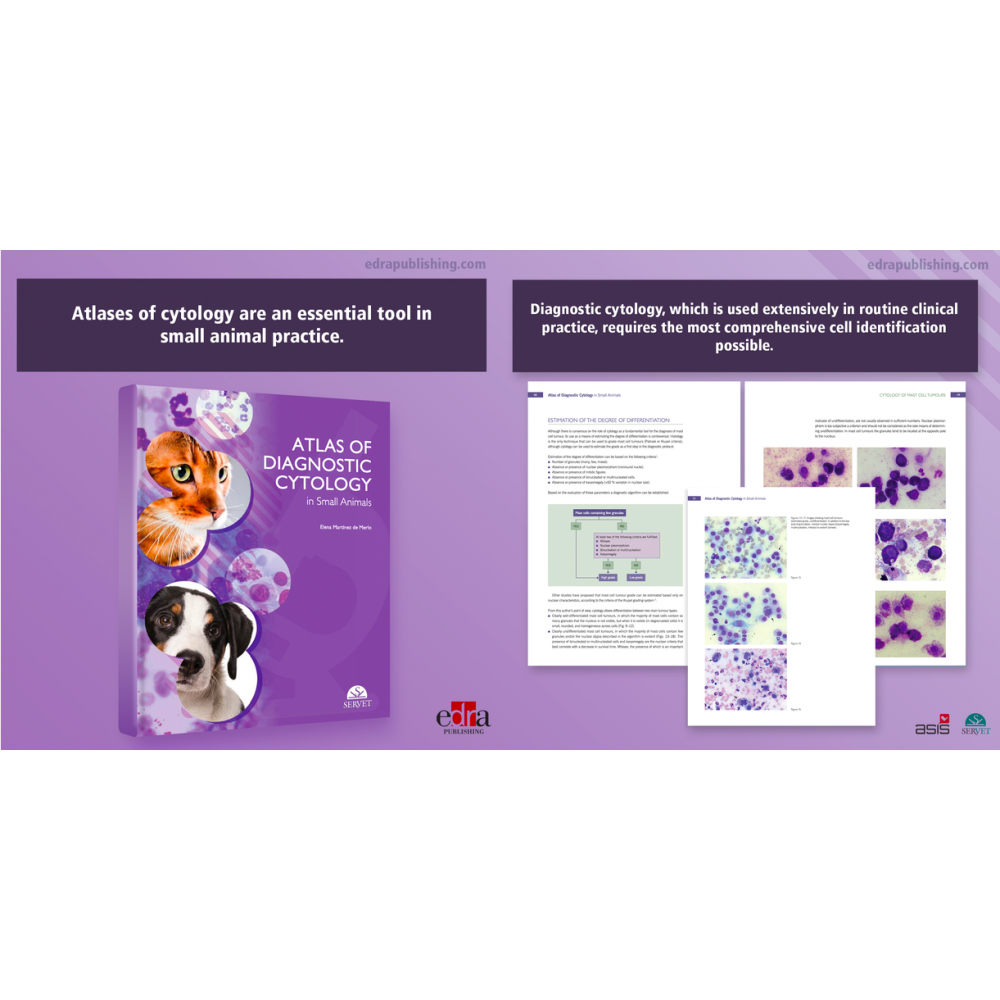 Atlas of diagnostic cytology in small animal - Veterinary book